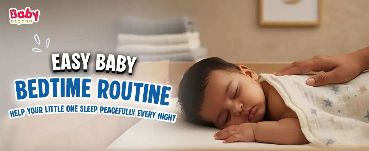 Easy Baby Bedtime Routine (0–24 Months) for Peaceful Sleep