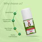 Buy Natural Cold Relief Roll on Online | BabyOrgano