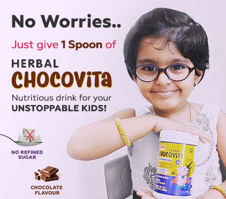 Ayurvedic Healthy Drink for Kids | Health Drink for Kids