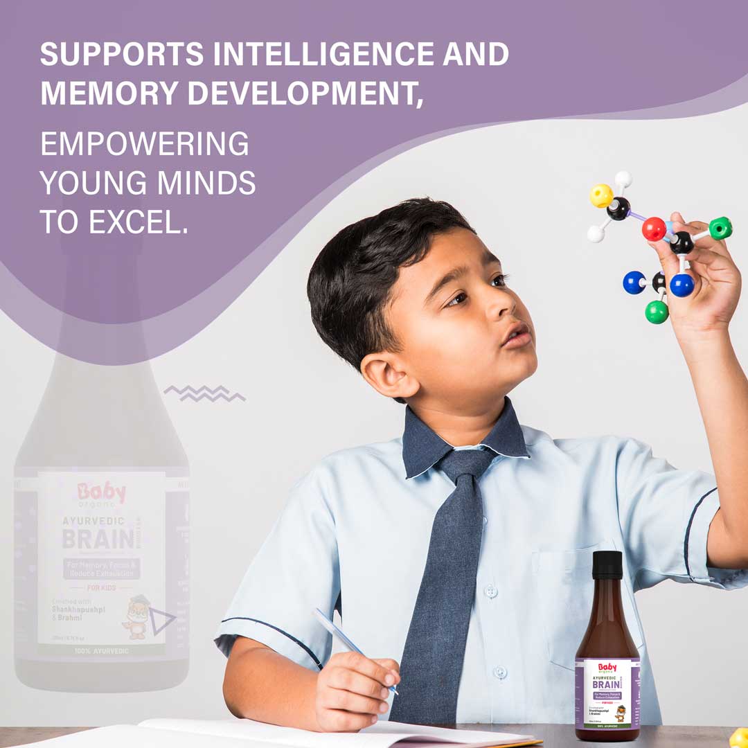 Natural Ayurvedic Shankhpushpi Syrup for Cognitive Support