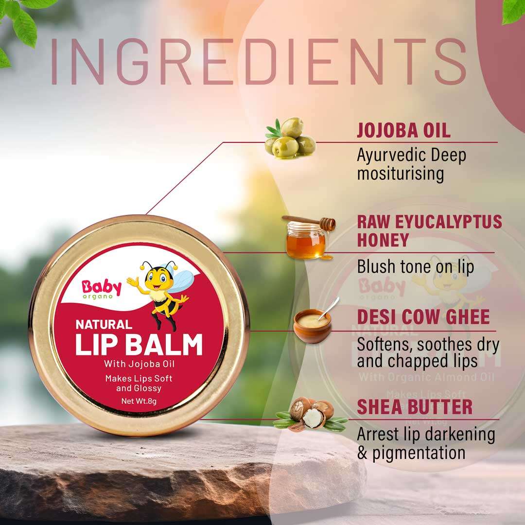 BabyOrgano | Buy Natural Lip Balm for Baby at Best Price Online | Free ...